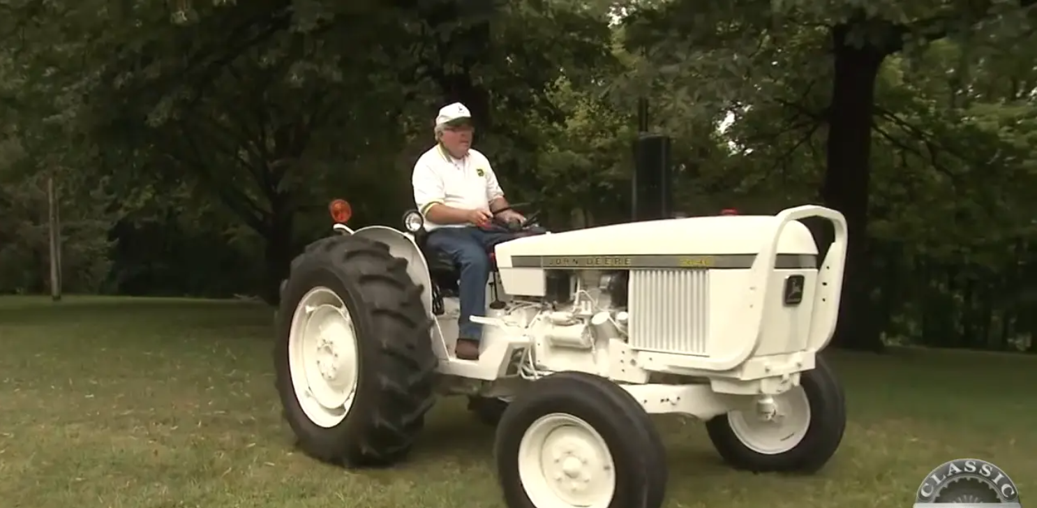 Why Is This John Deere Painted White Instead Of Green? – Classic ...