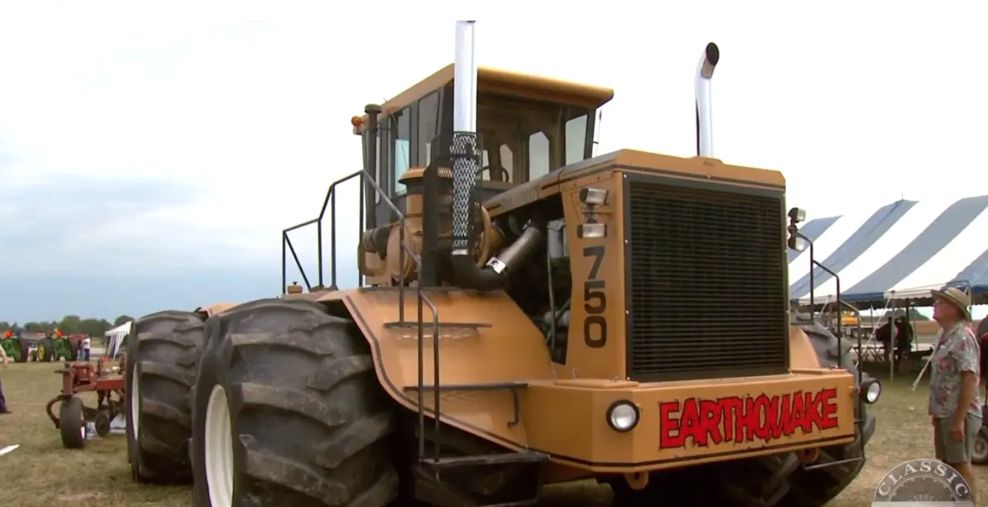 The Massive Rite 750 Earthquake Tractor – Classic Tractor Fever TV