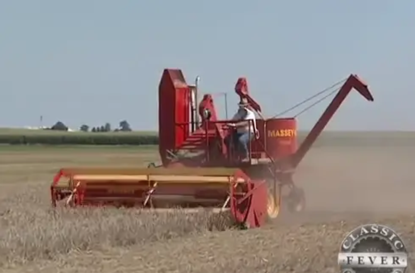 1949 Massey Harris 21A Combine and 1949 B1 Dodge Truck – Classic ...