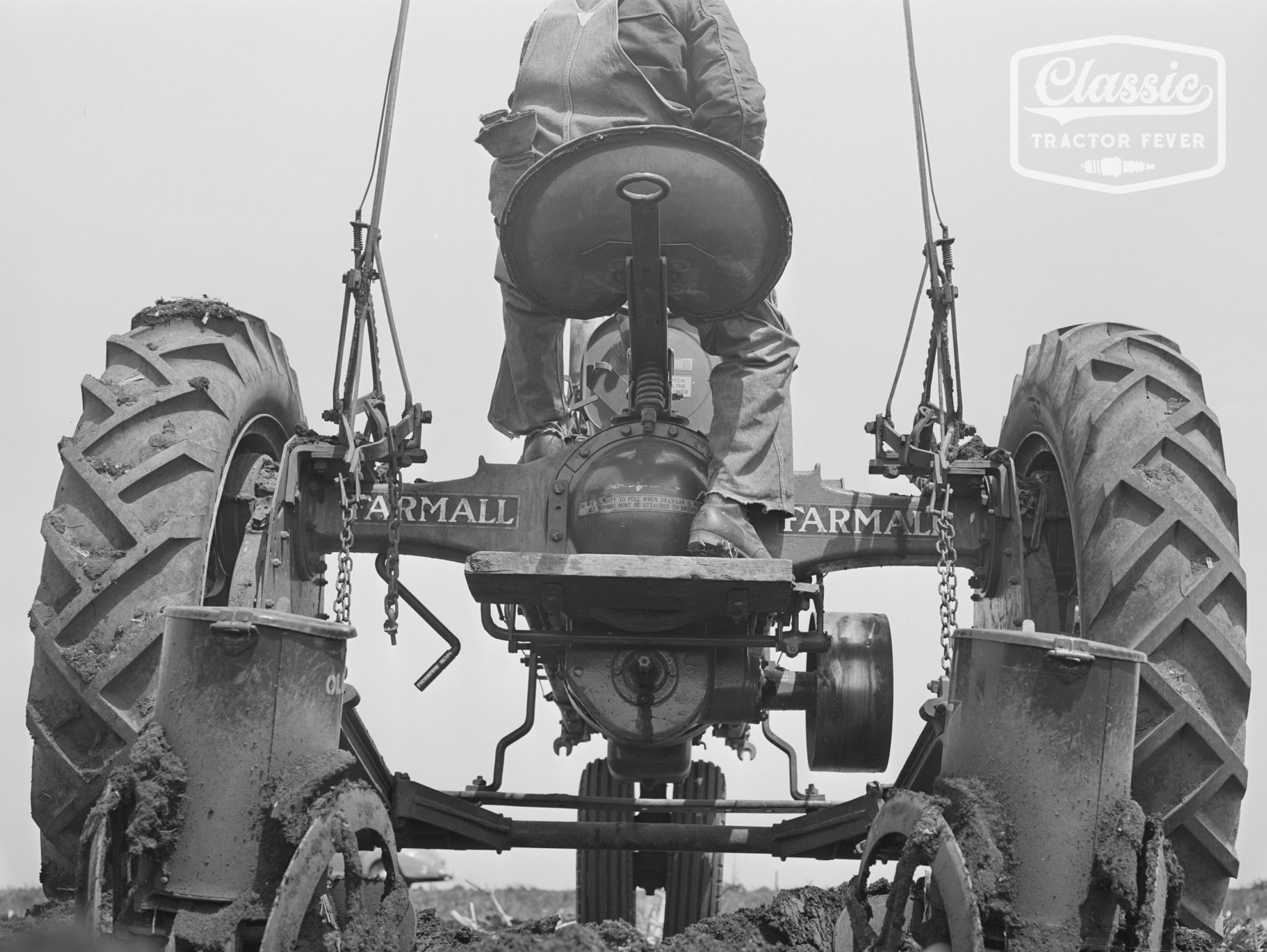 Snapshot of History! 1940 Farming With Farmall F-20 And Mounted 2 Row ...