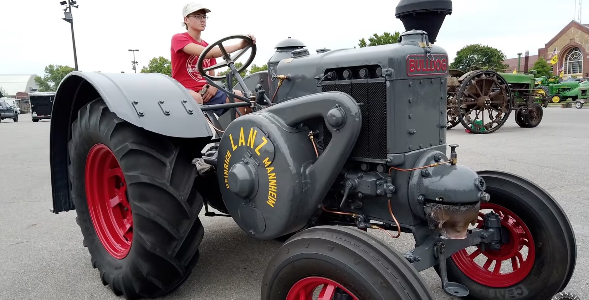 FIRE & POWER ! 1929 Lanz Bulldog With 2 Stroke Diesel Engine – Classic ...