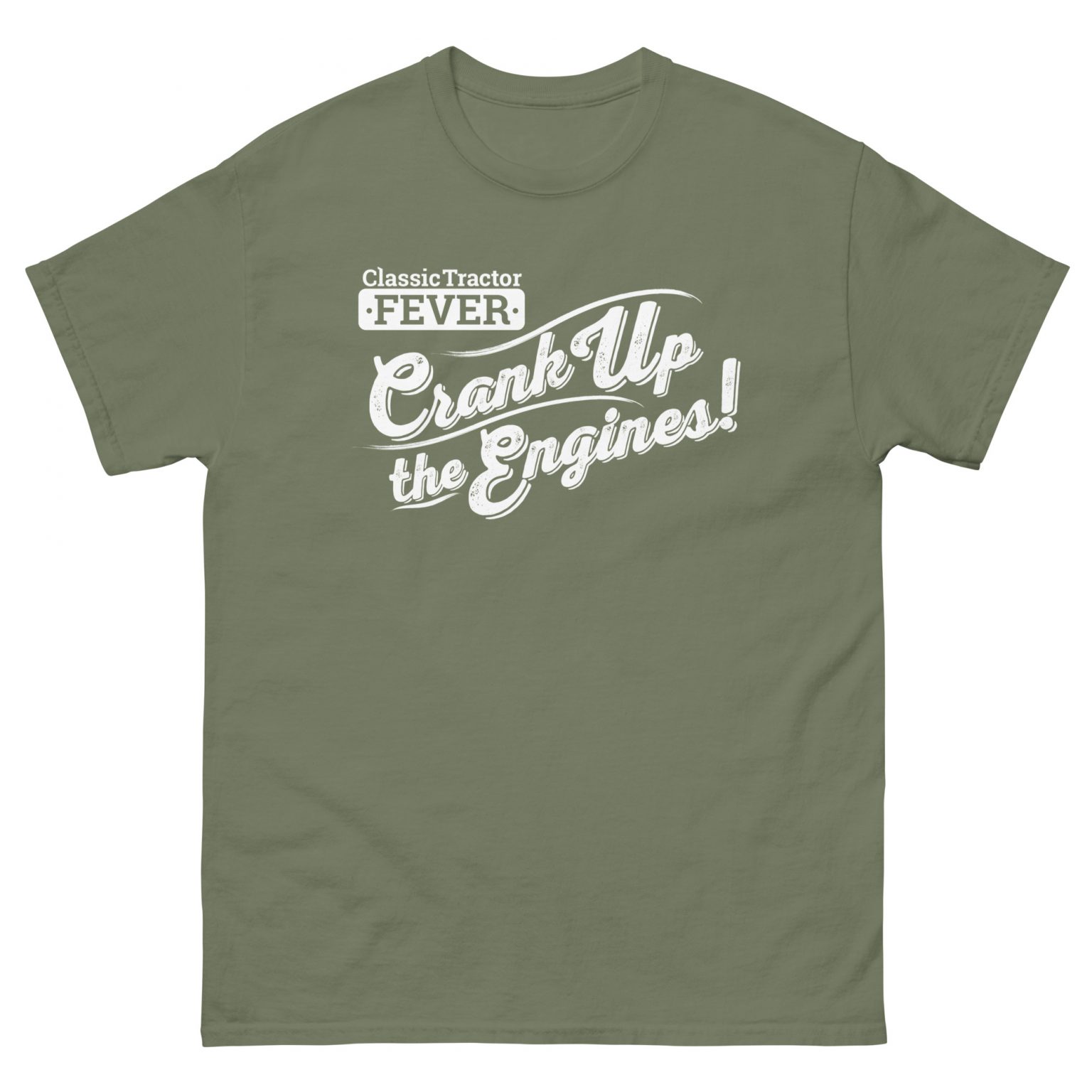 CTF - Crank Up the Engines Cursive T-Shirt - Dark Colors – Classic ...